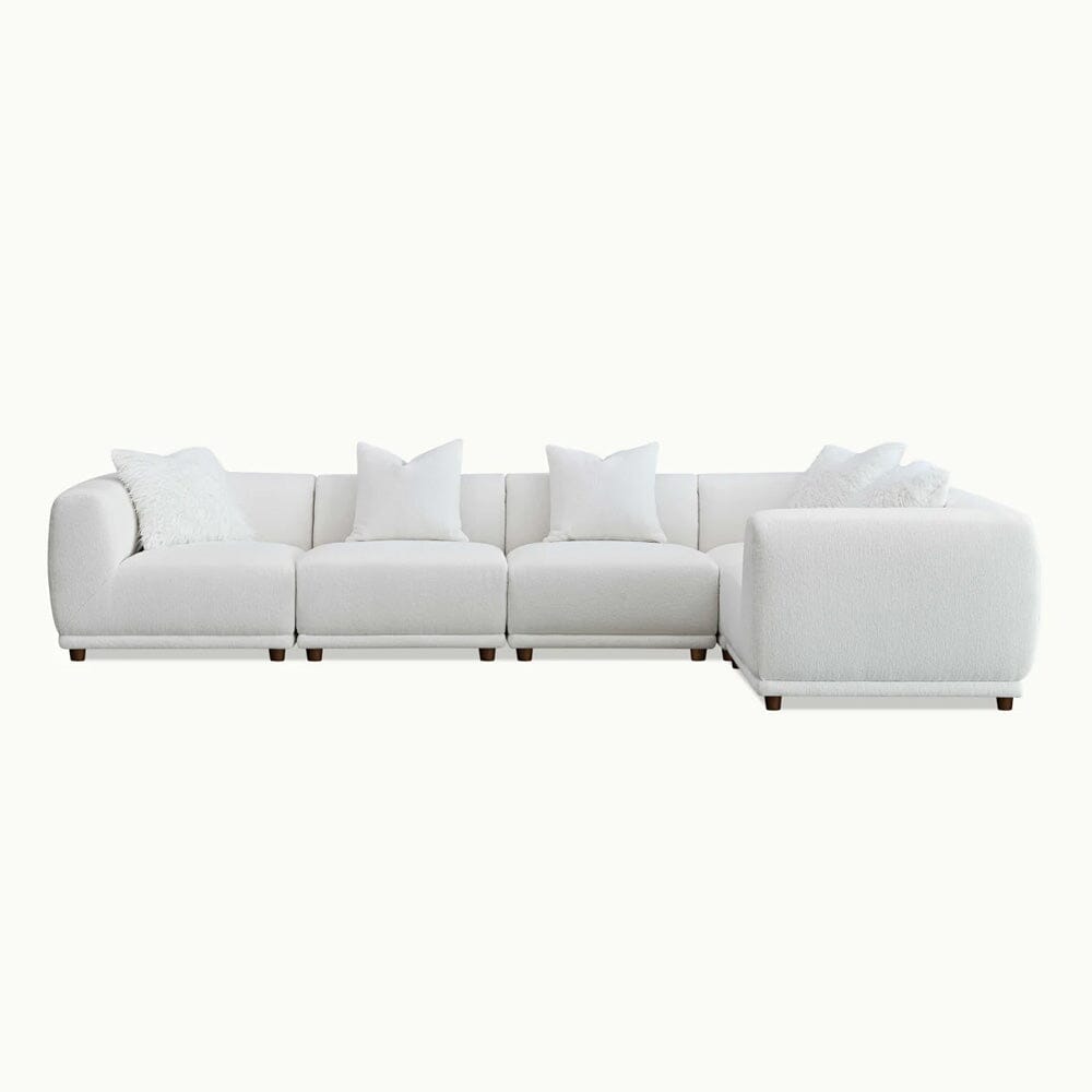 Arlo Polar Boucle Modular Sofa Range – Rowen Homes