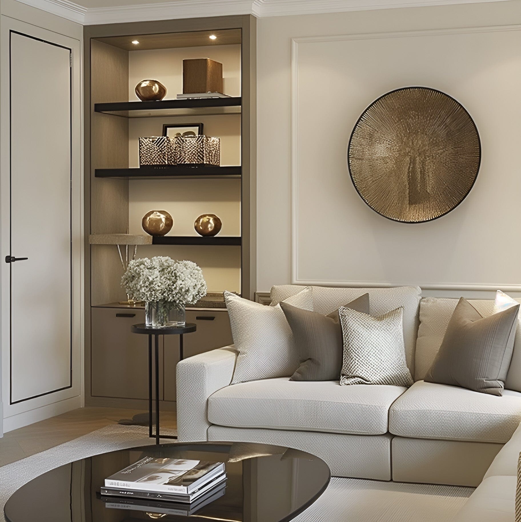 Shop Champagne Truffle Satin Wood & Trim Paint - 750ml – Rowen Homes