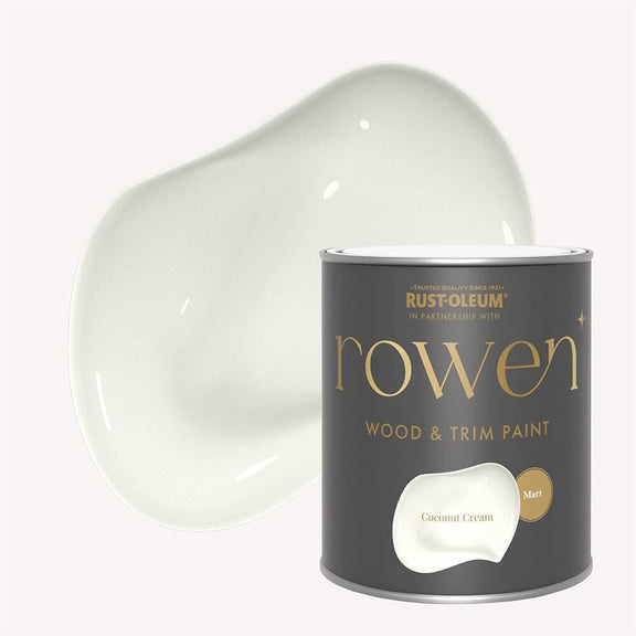 Coconut Cream Matt Wood & Trim Paint - 750ml – Rowen Homes