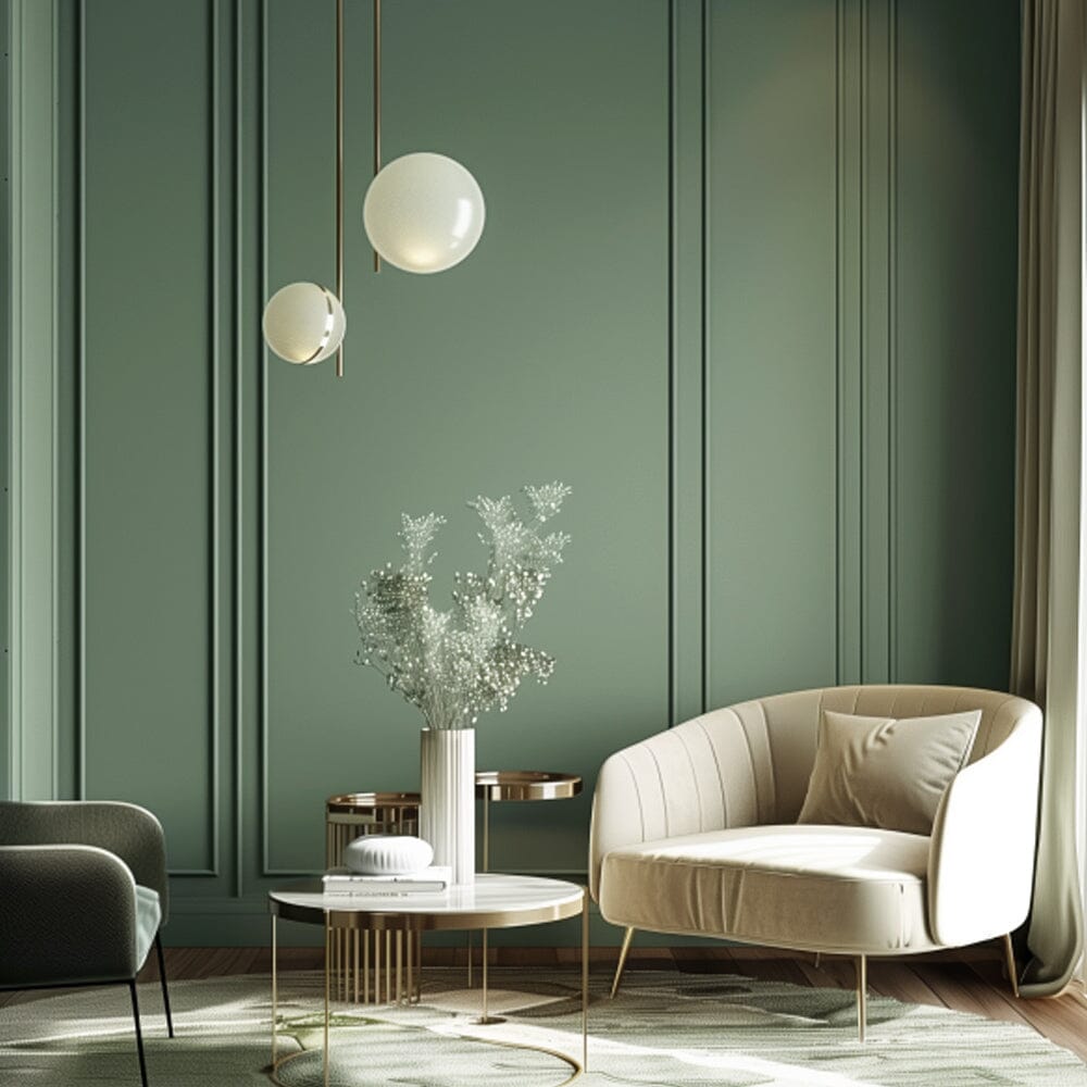 Emerald Oasis Walls & Ceilings Washable Flat Matt Paint - 2.5L – Rowen ...