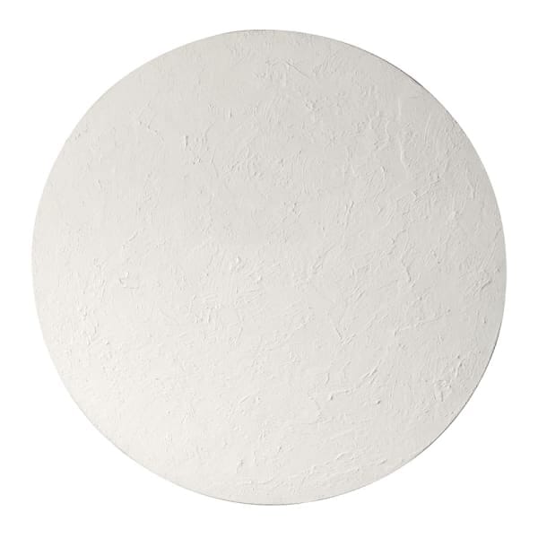 Euphoric White Round Textured Wall Art – Rowen Homes