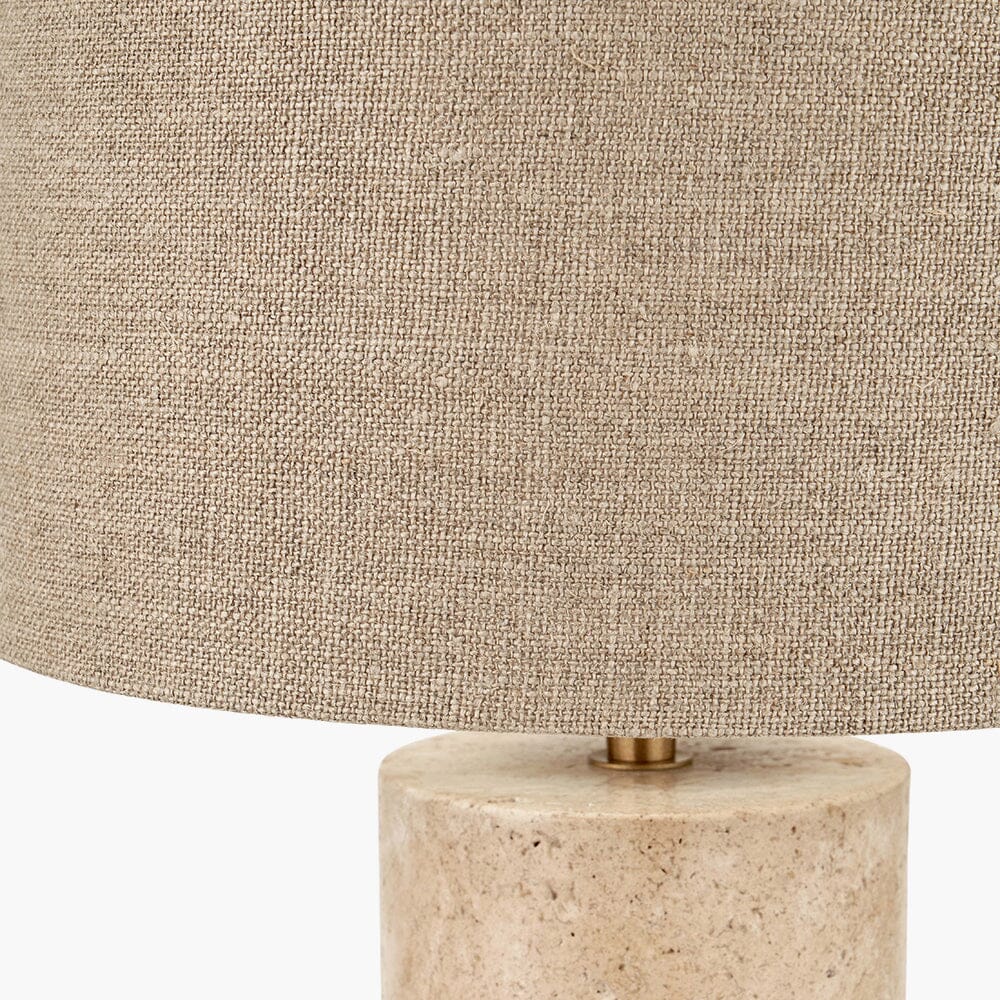 Glow Luxury Limestone Neutral Table Lamp – Rowen Homes