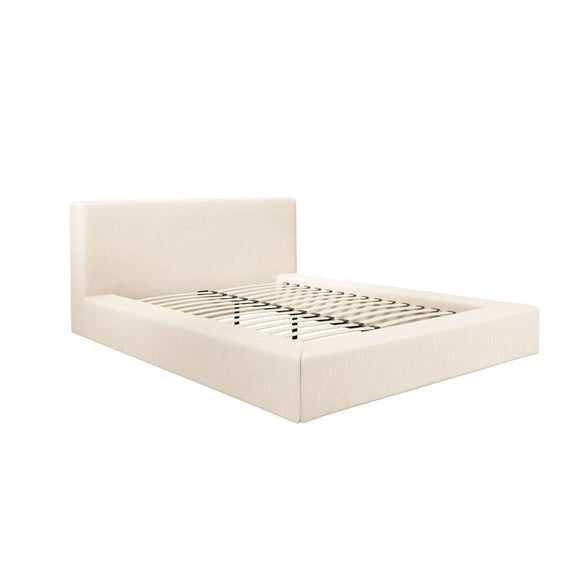 Hudson White Twill Super Soft Bed – Rowen Homes