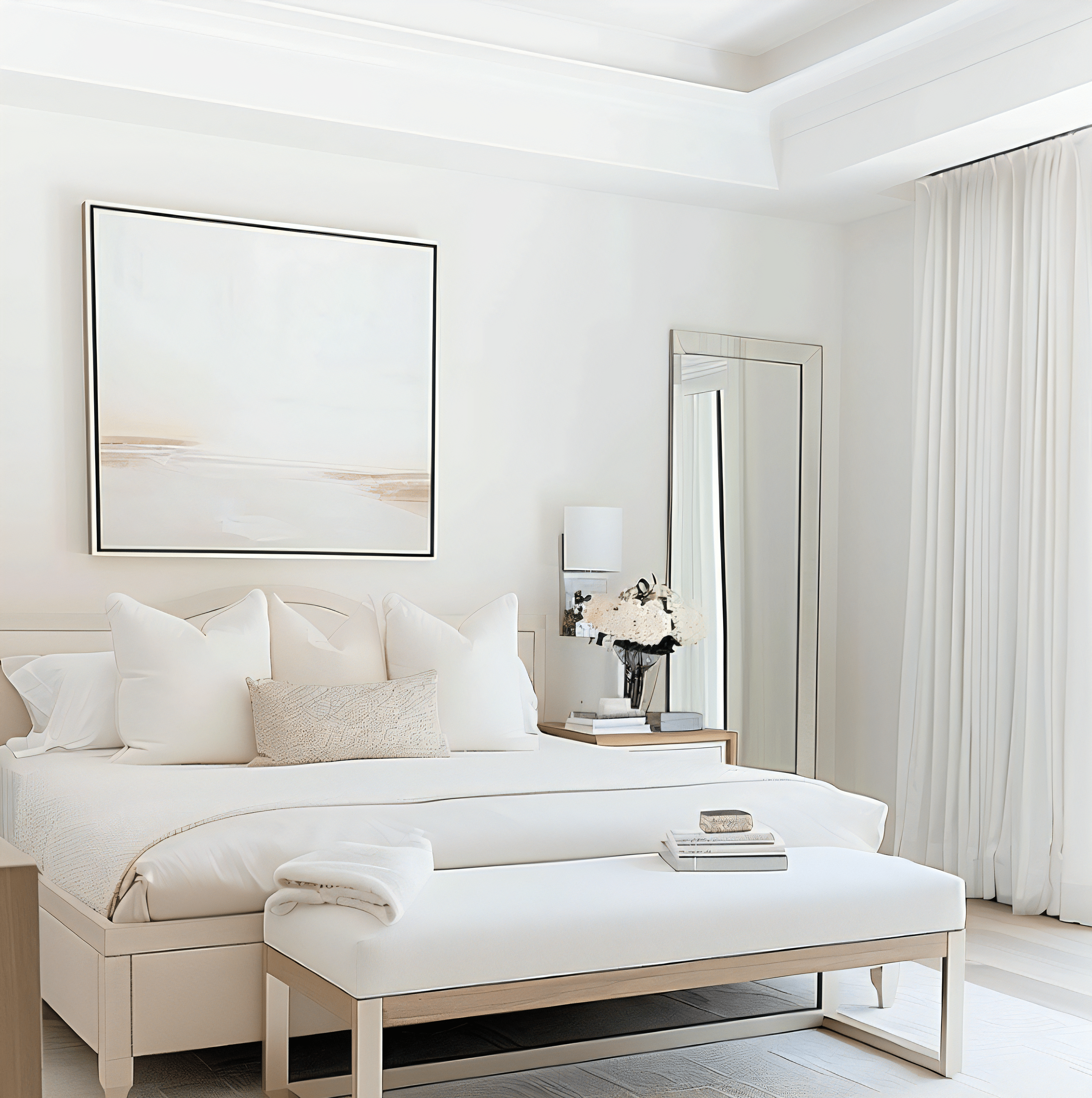 Icing Sugar White Walls & Ceilings Washable Flat Matt Paint – Rowen Homes