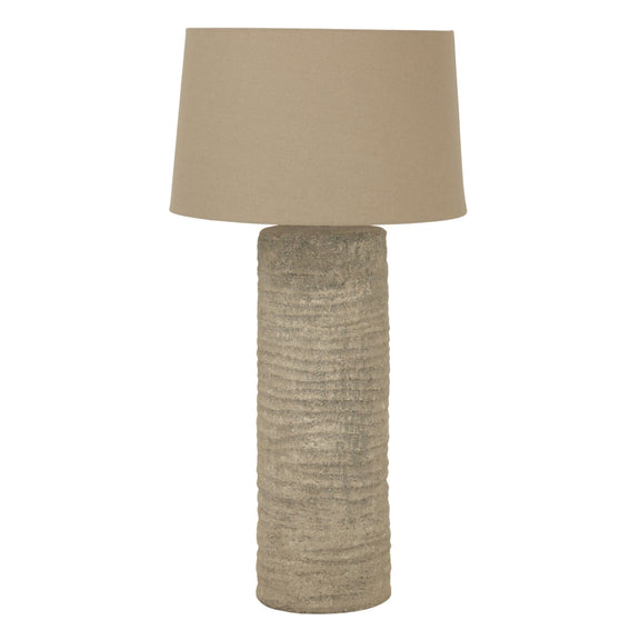 Kanoa XL Textured Ceramic Neutral Table Lamp – Rowen Homes