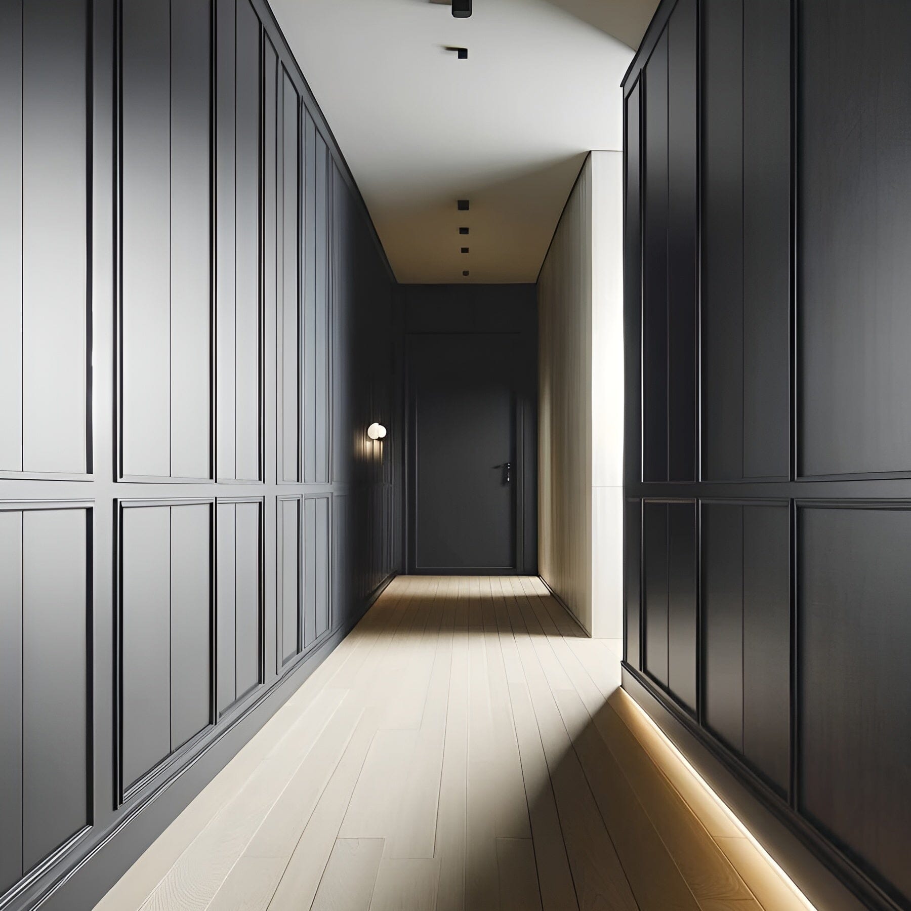 Licorice Swirl Dark Grey Walls & Ceilings Washable Flat Matt Paint - 2 ...