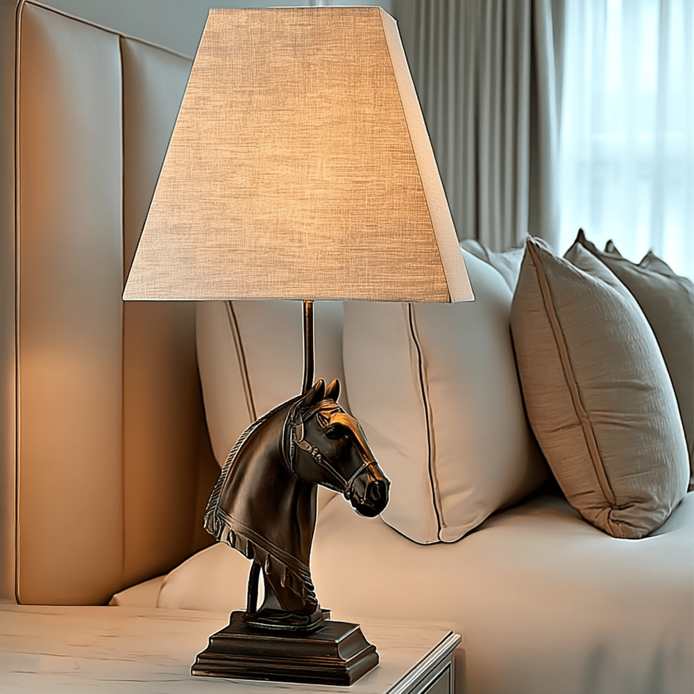 Lottie Bronze Horse Decorative Table Lamp – Rowen Homes