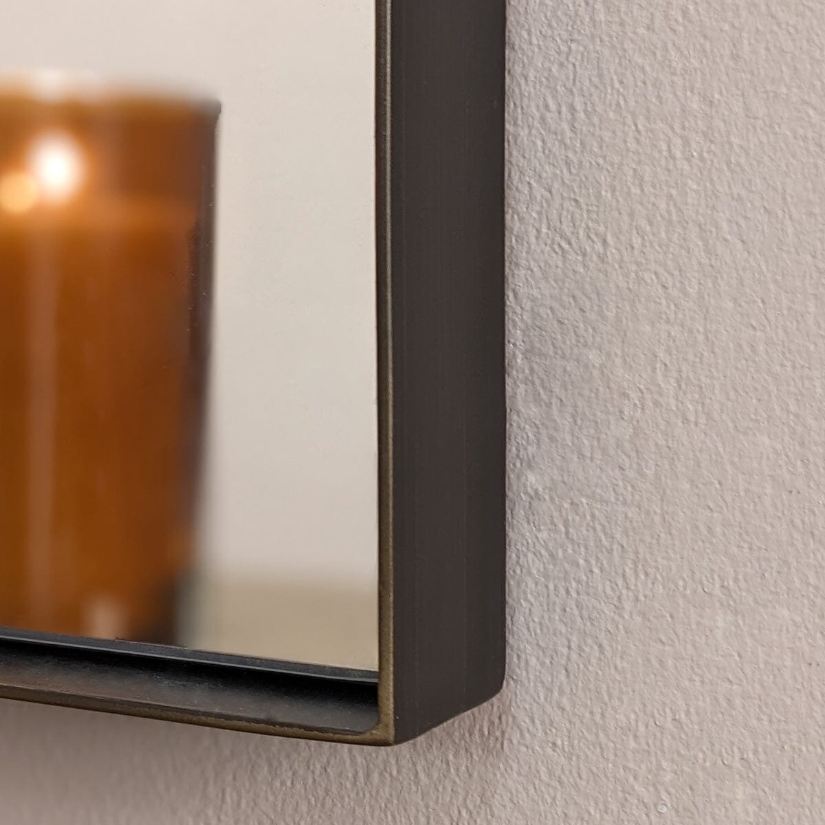 Maylee Large Rectangular Bronze Mirror – Rowen Homes