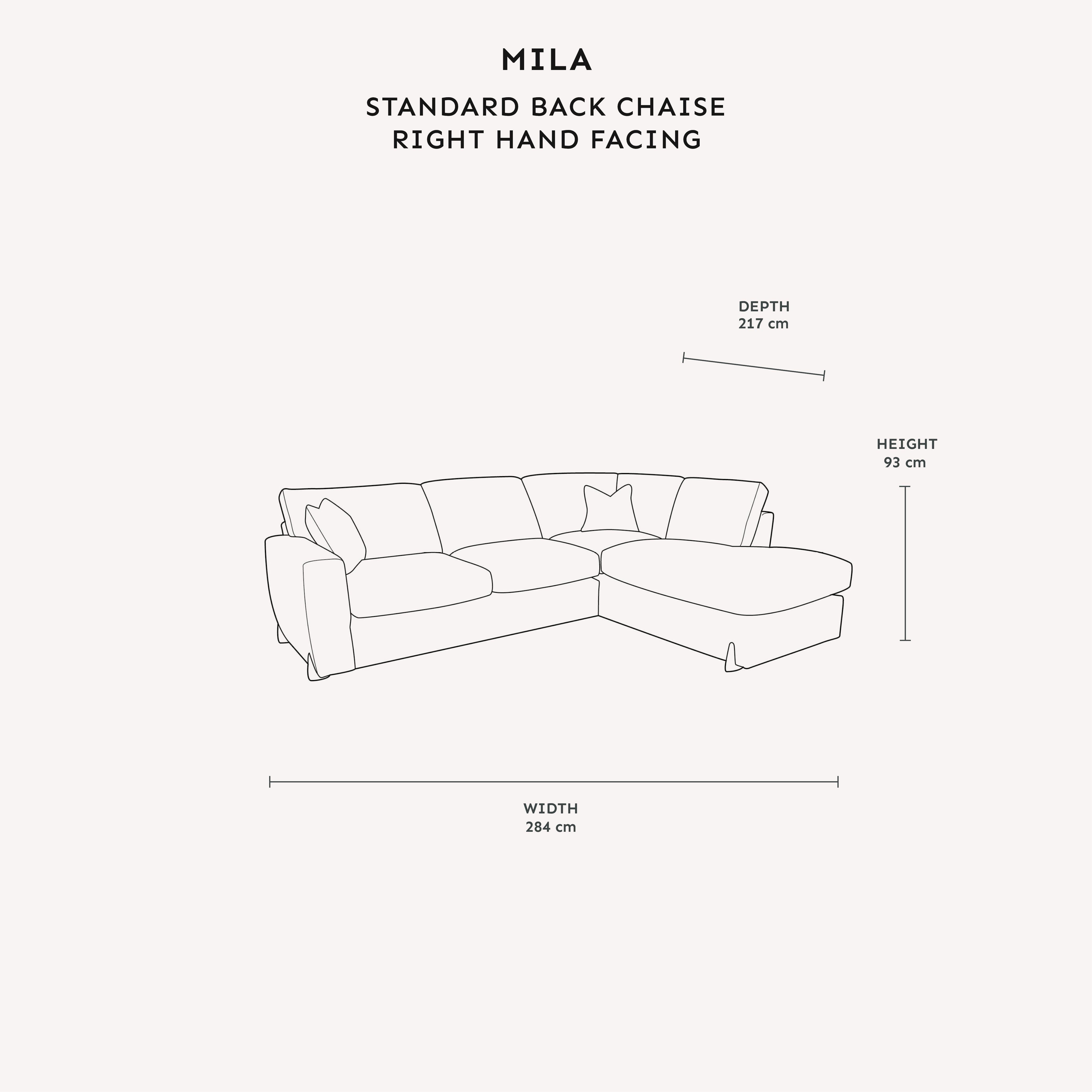 Mila Taupe Soft Textured Sofa Range with Gold Feet – Rowen Homes