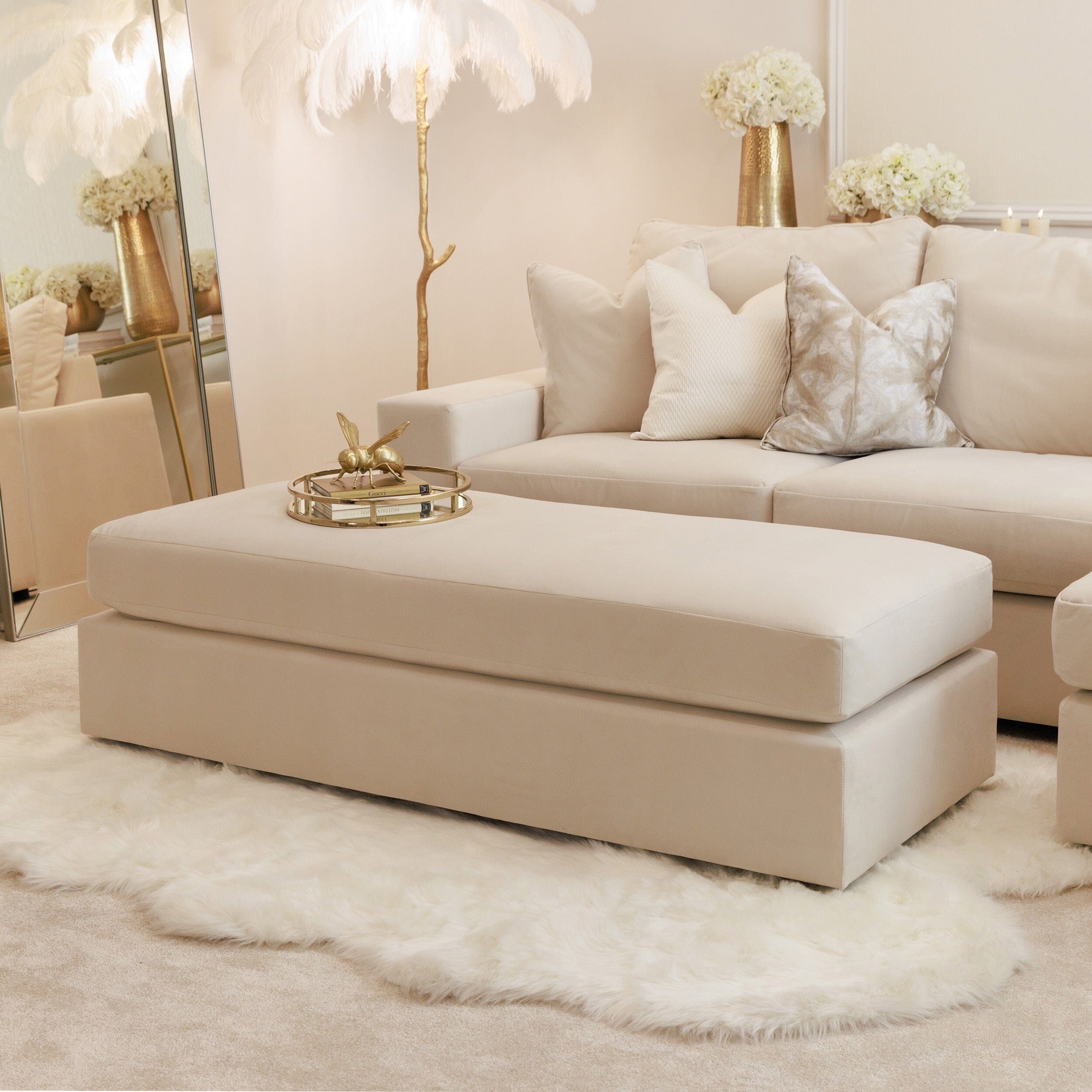 Shop Olivia Premium Cream Sofa Range without Studs – Rowen Homes
