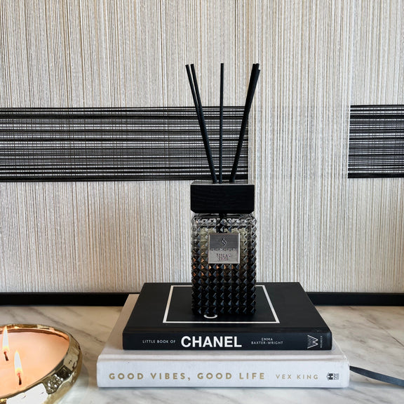 Persian Spice Petite Black & Silver Luxury Reed Diffuser - 150ml ...