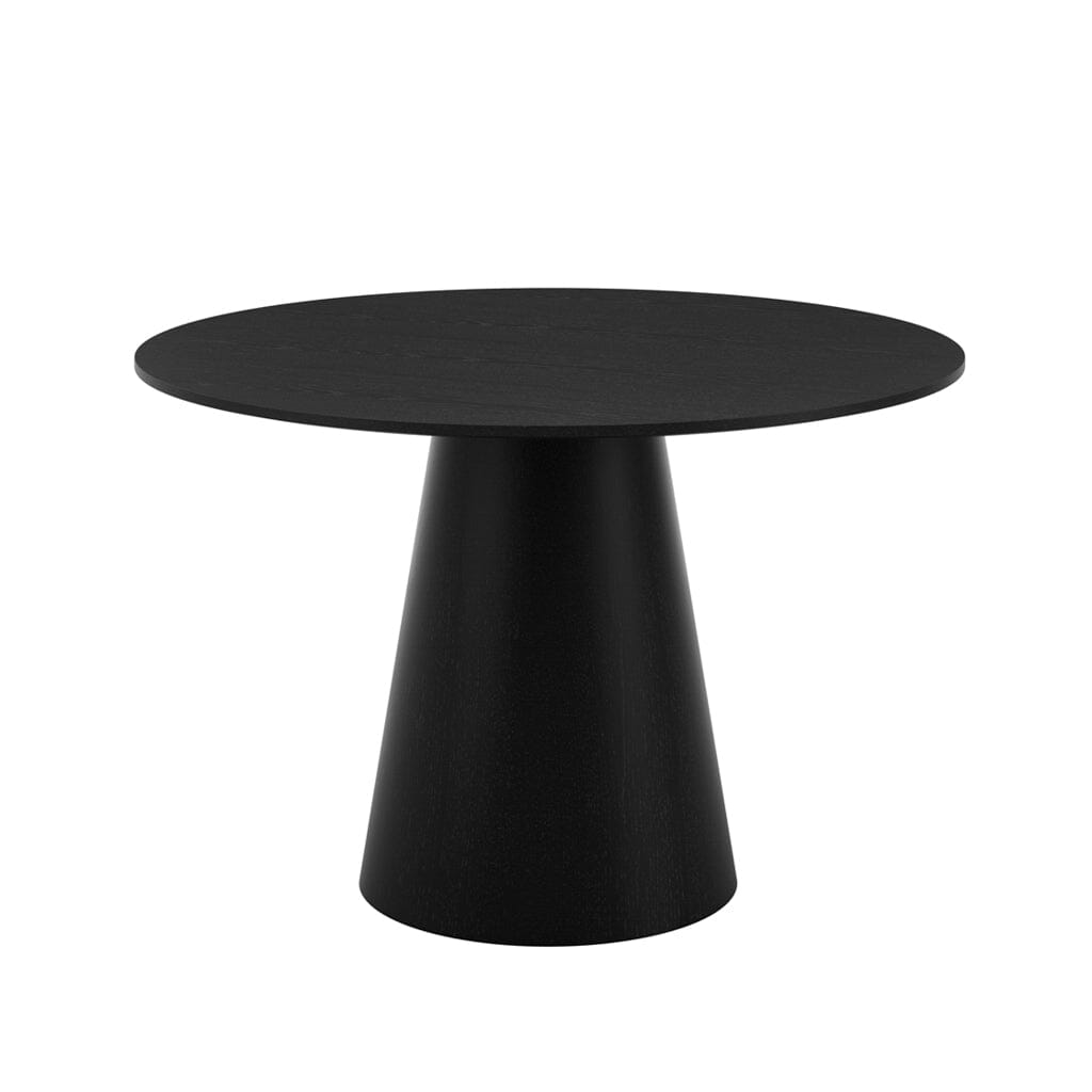 Seraphina Black Round Dining Table – Rowen Homes