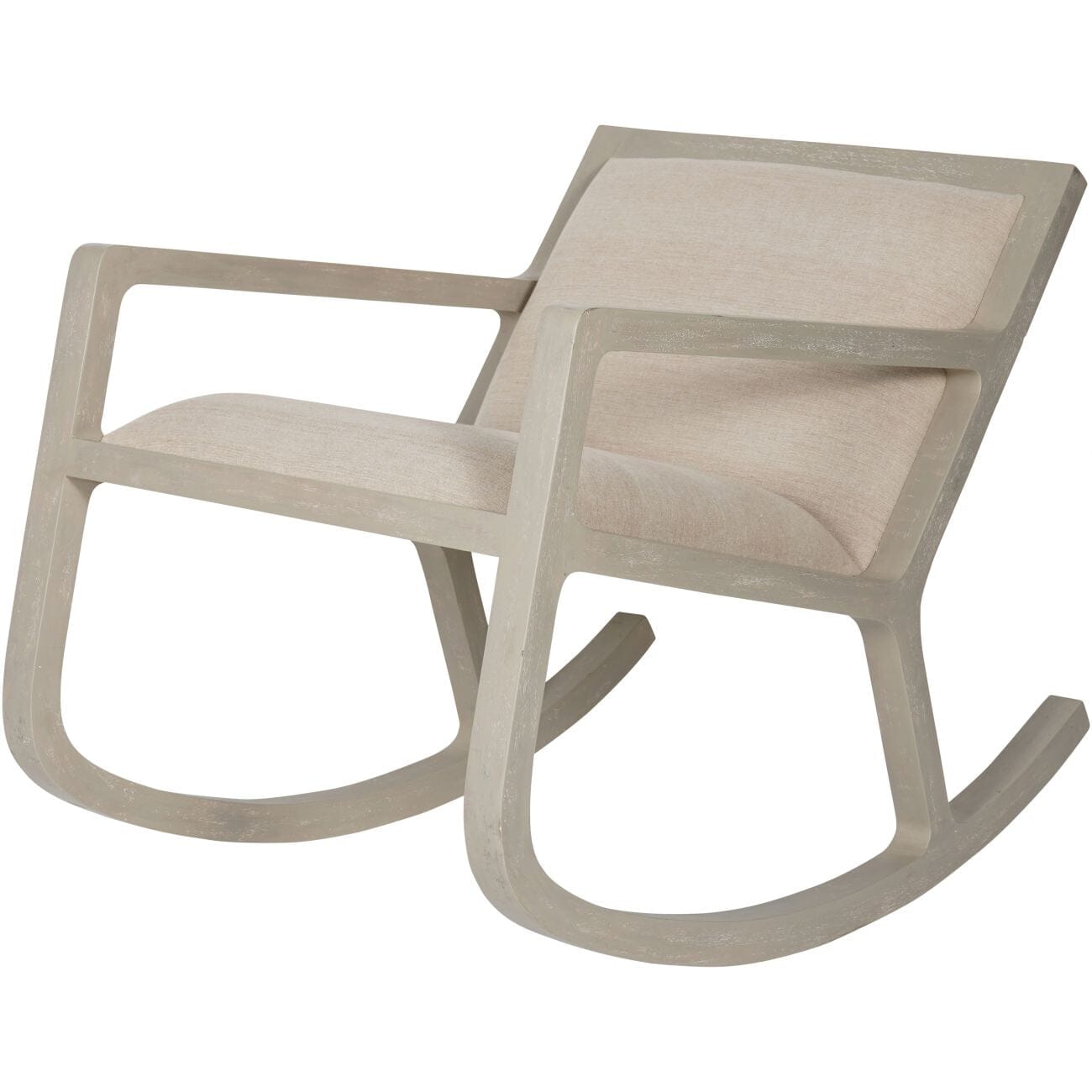 Sienna Whitewash Wooden Rocking Chair – Rowen Homes