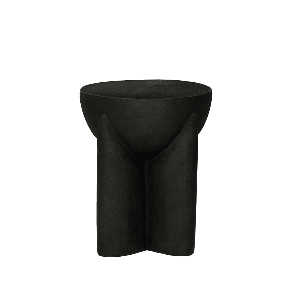 Tehran Black Round Side Table – Rowen Homes