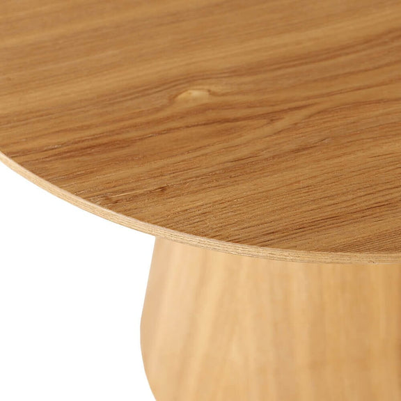 Tessa Oak Veneer Round Coffee Table – Rowen Homes