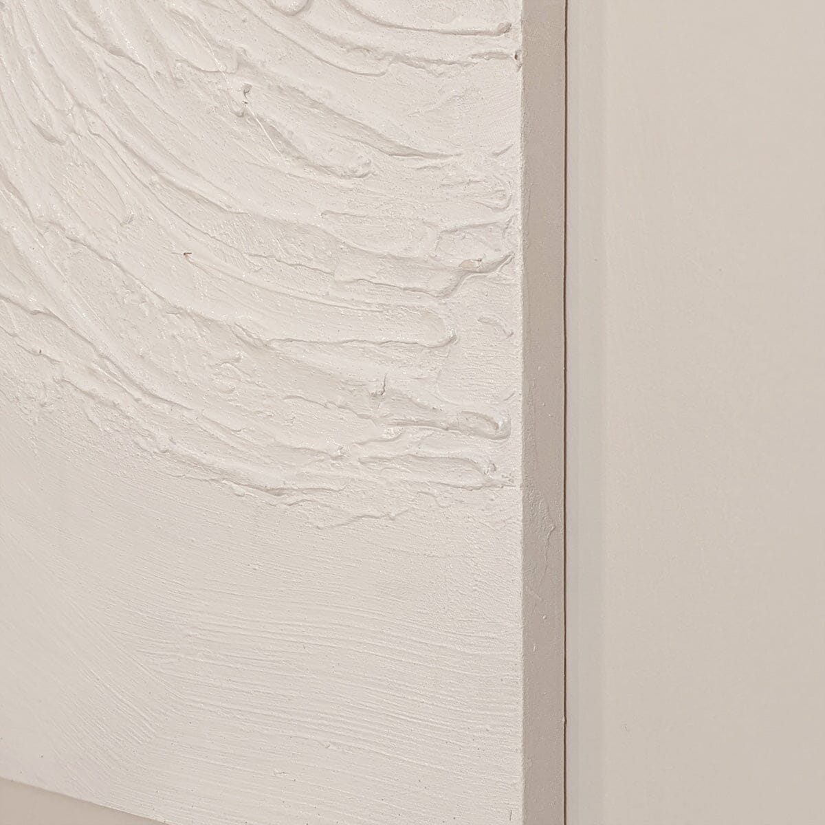 Tilly Cream Half Moon Textured Canvas Wall Art – Rowen Homes