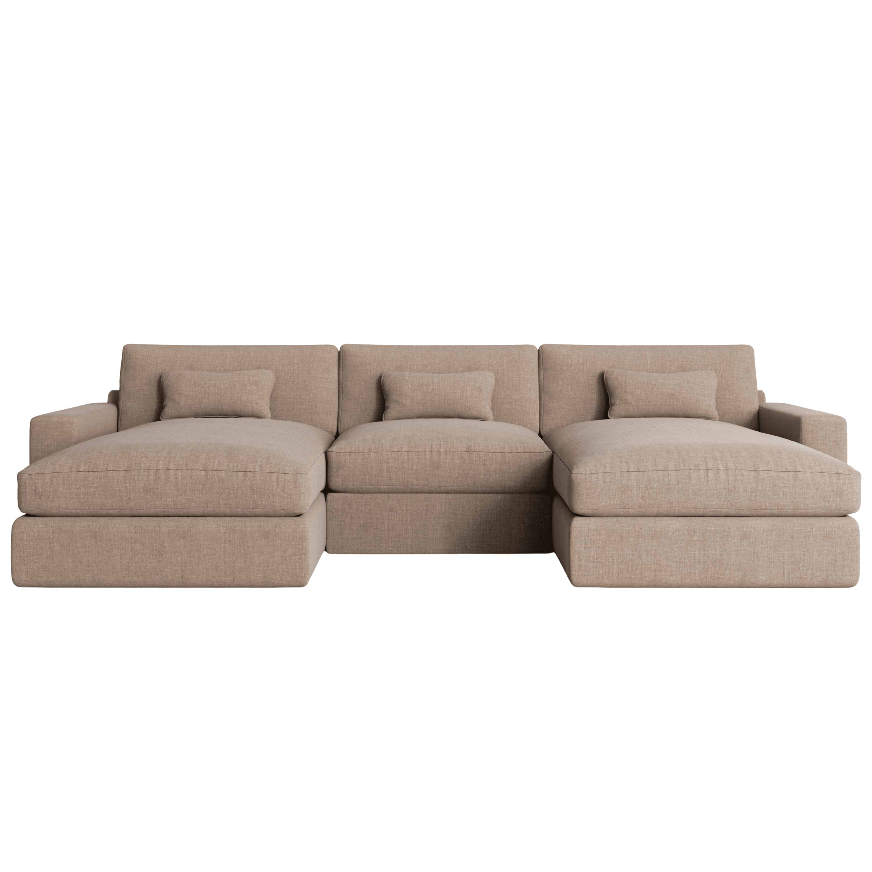 Tribeca Warm Grey Sofa Range - Cozy, Stylish Living Room – Rowen Homes