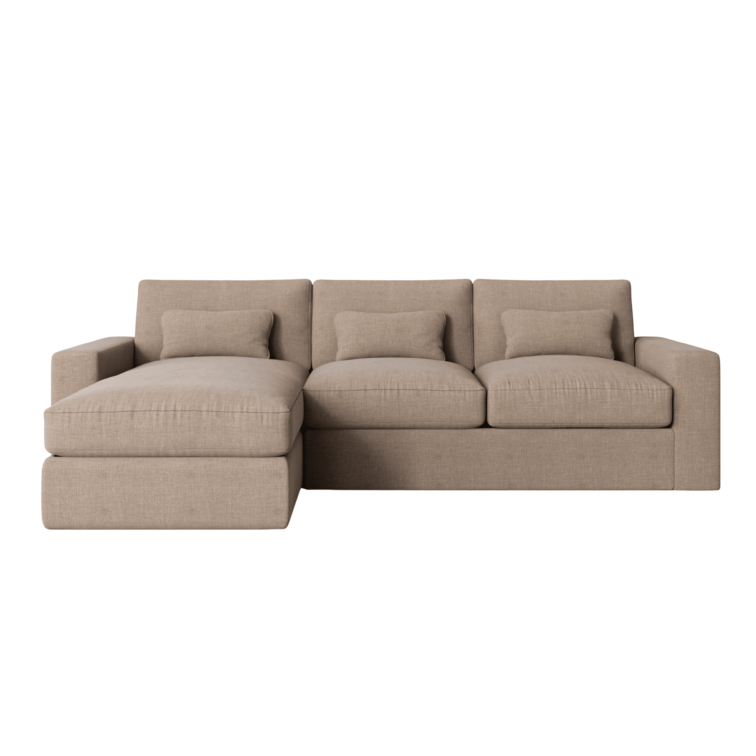 Tribeca Warm Grey Sofa Range - Cozy, Stylish Living Room – Rowen Homes