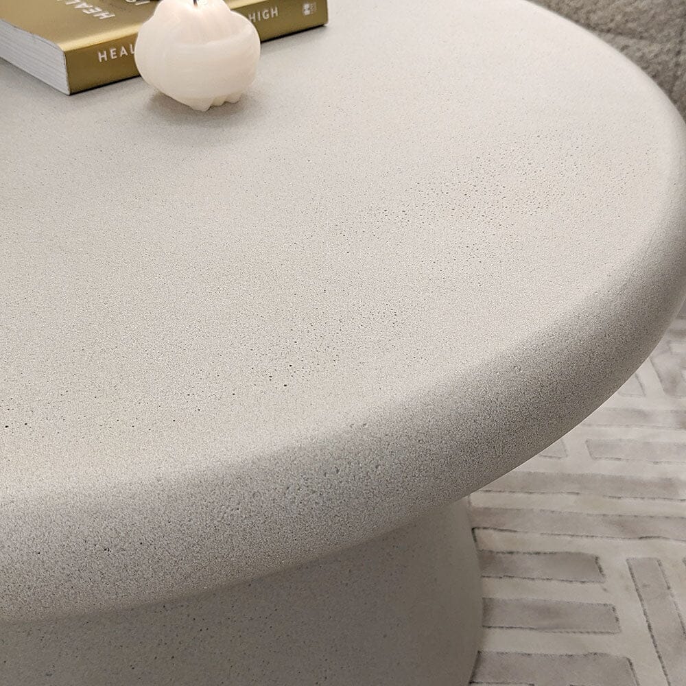 Tuscany Stone Round Coffee Table – Rowen Homes
