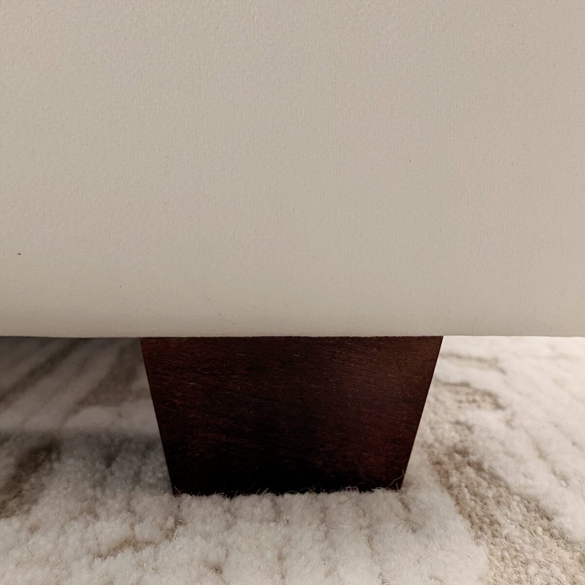 Zana Porcelain White Velvet Luxury Panelled Bed – Rowen Homes