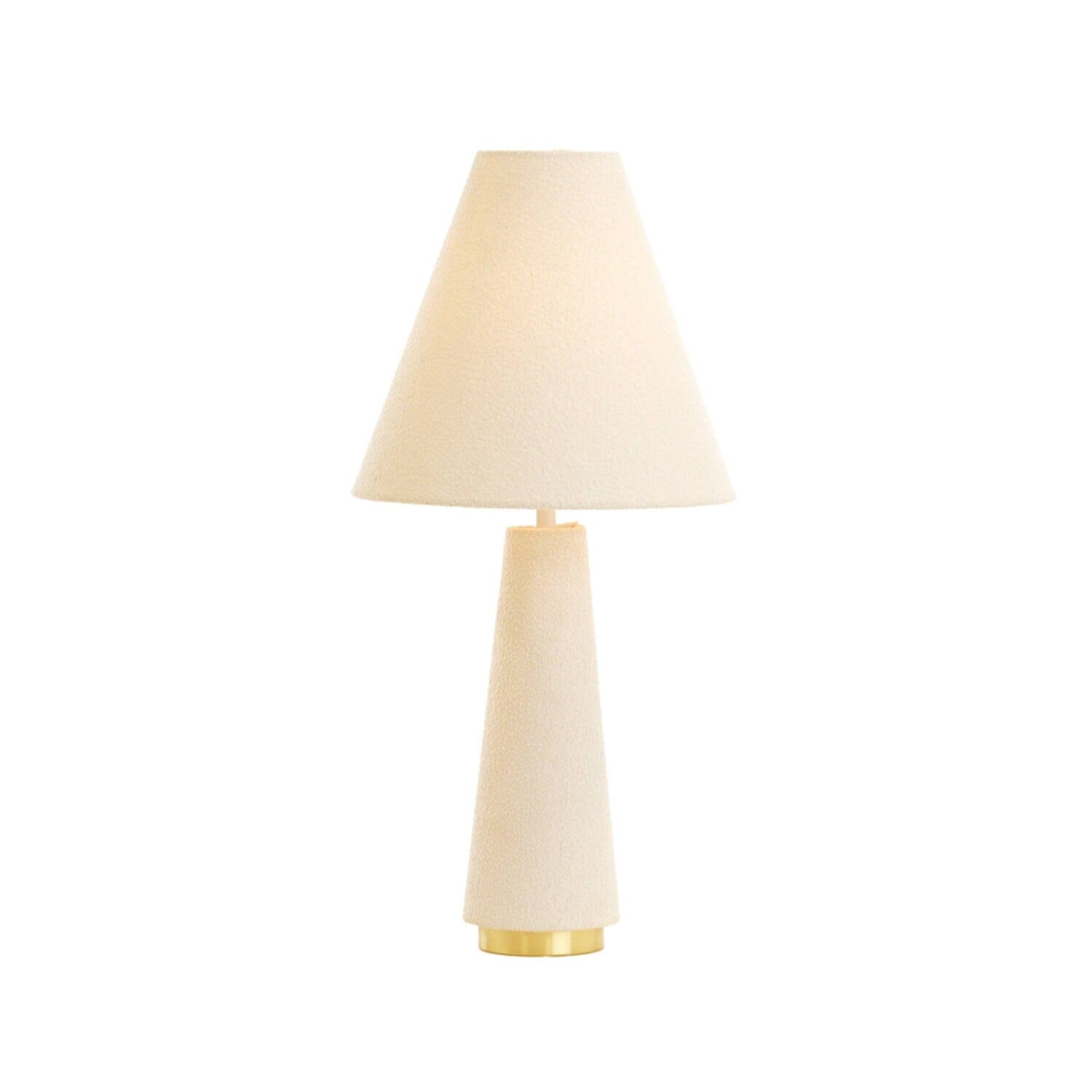 Zaylee Luxury Cream Boucle Table Lamp – Rowen Homes