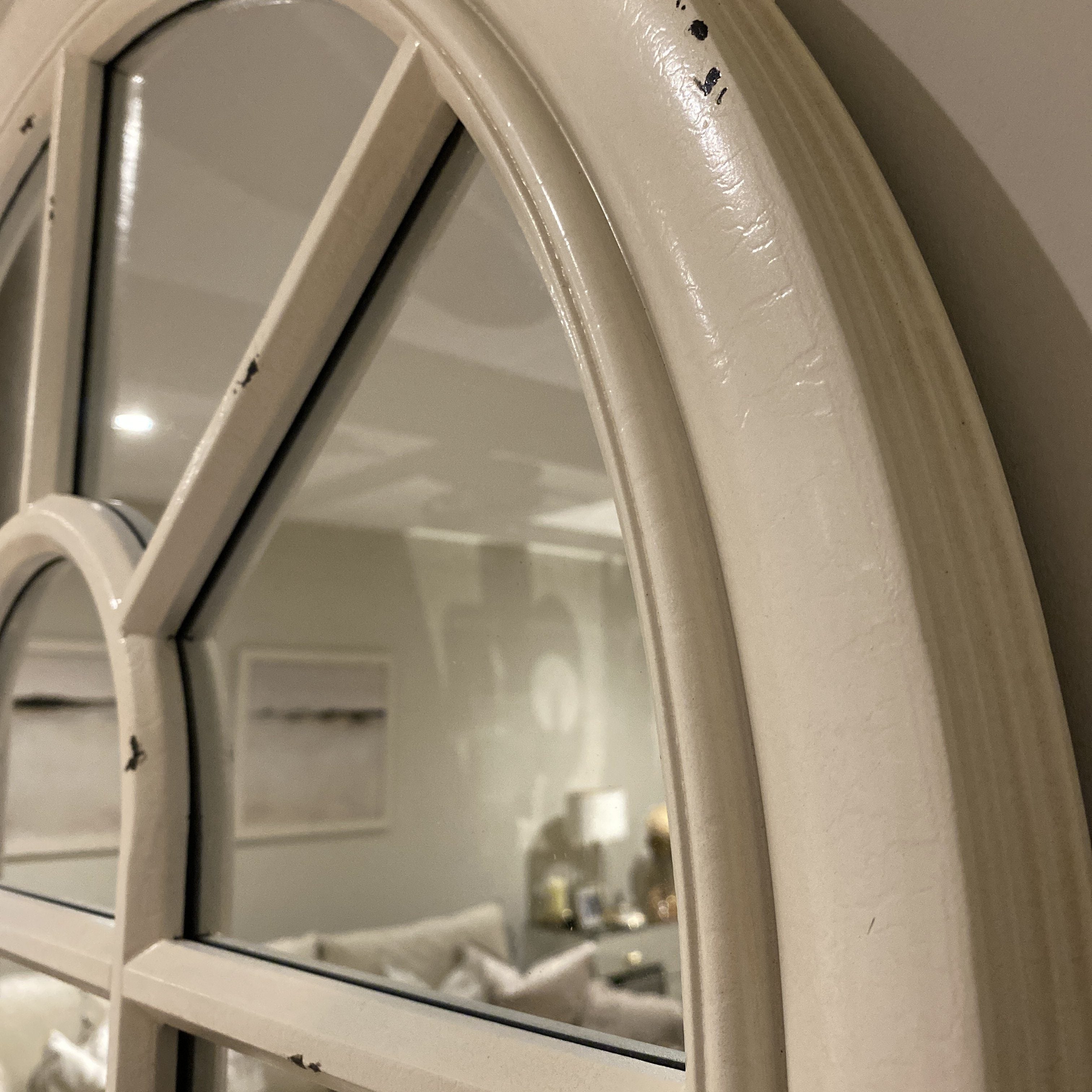 Shop Collingwood White Window Mirror - Brighten Your Space – Rowen Homes