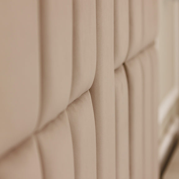 Kensington Mink & Gold Premium Abstract Headboard – Rowen Homes