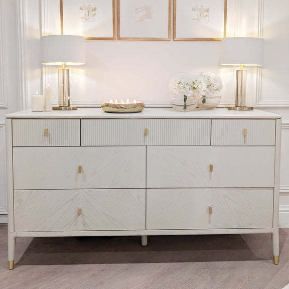 Putney Ivory & Gold Sideboard: Elegant Home Centrepiece – Rowen Homes