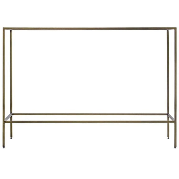 Stambaugh Champagne Console Table – Sleek & Glamorous Design – Rowen Homes