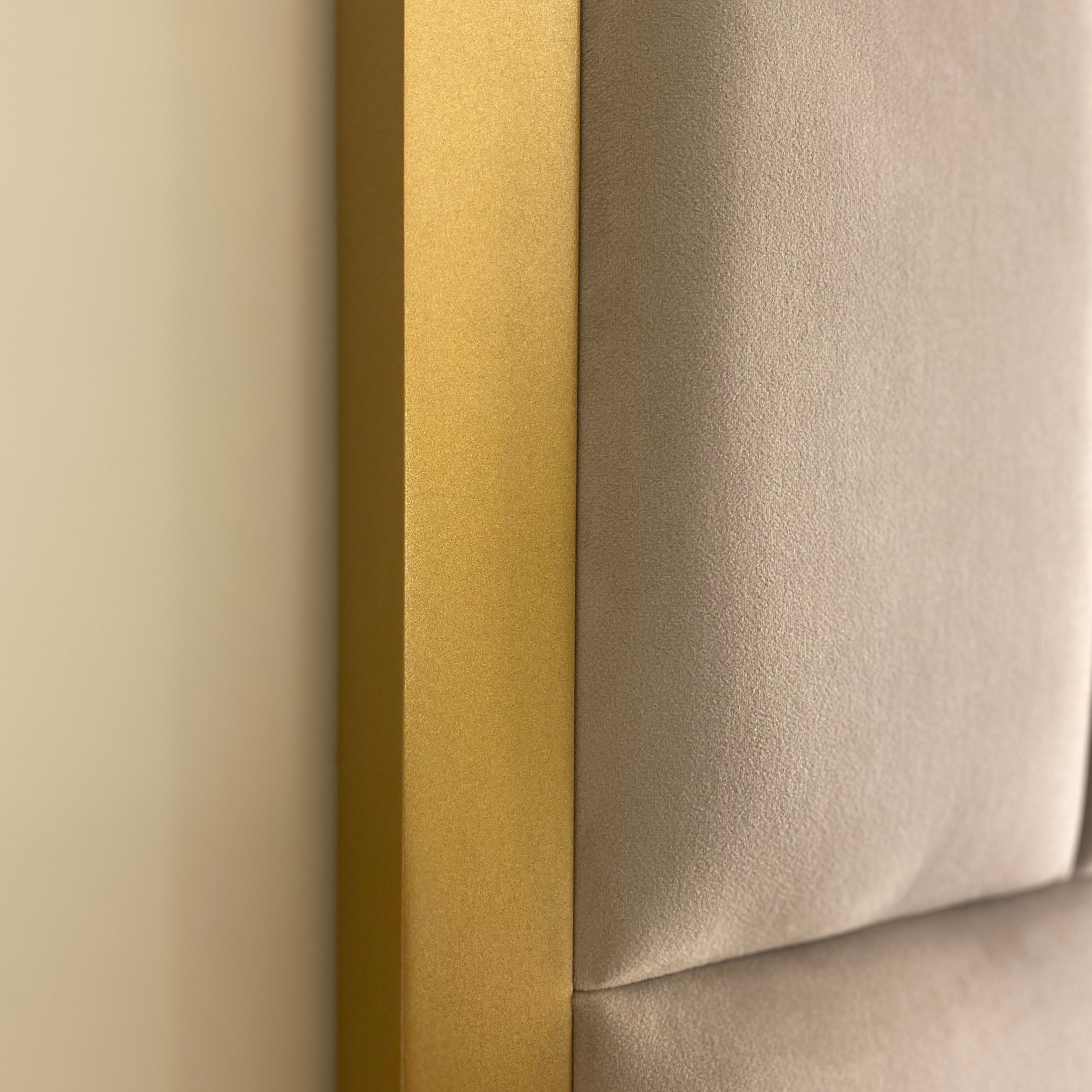 Kensington Mink & Gold Premium Abstract Headboard – Rowen Homes